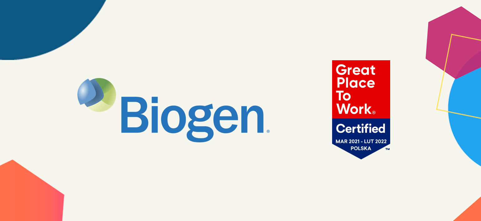 Praca w Biogen Poland | Great Place to Work® w Polsce