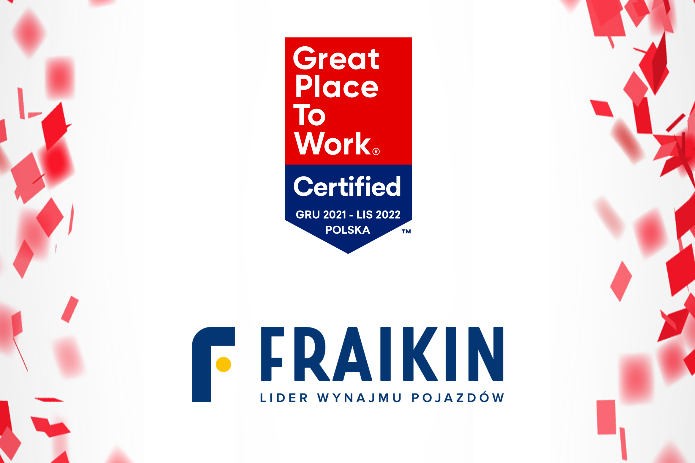Praca w Fraikin Polska | Great Place to Work® w Polsce