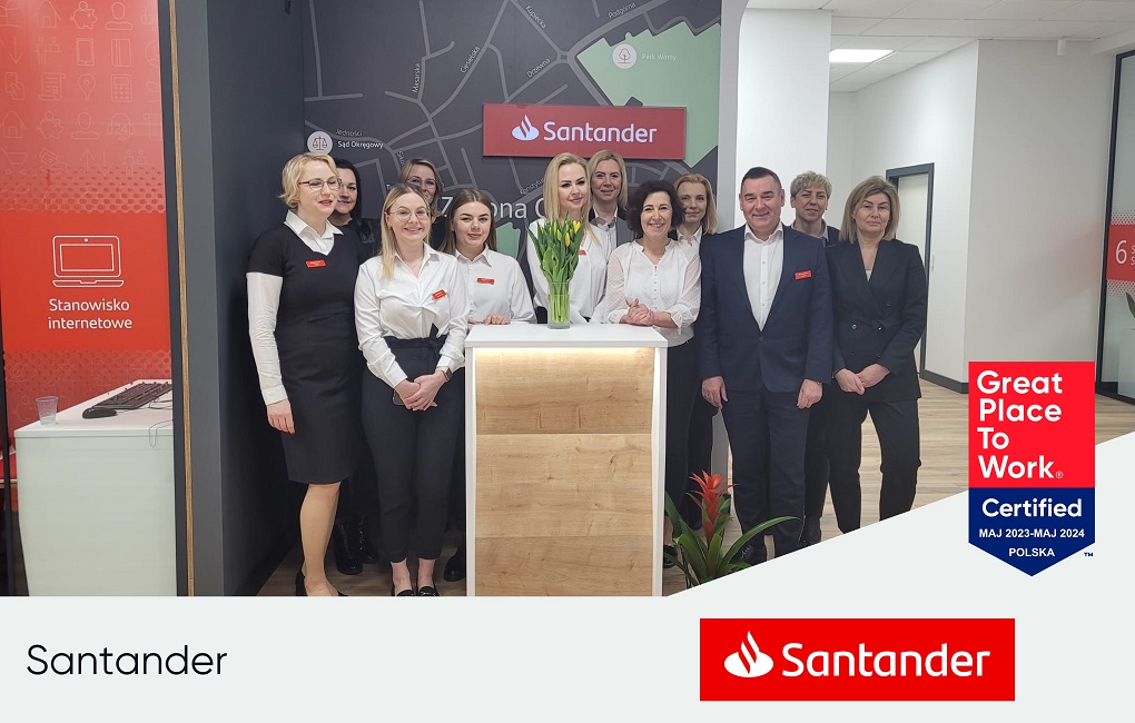 Praca w Santander Bank Polska S.A. | Great Place To Work® w Polsce